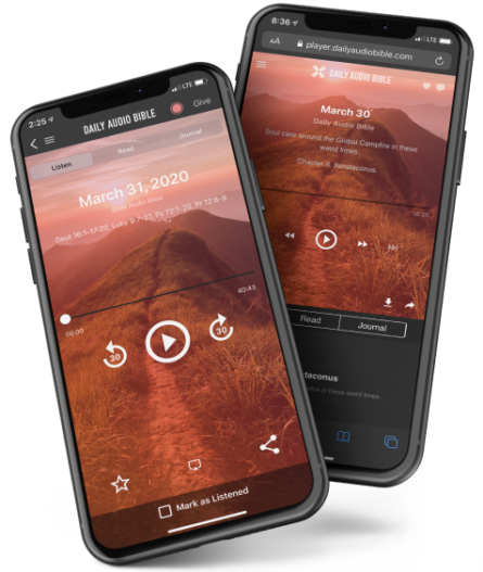 Daily Audio Bible | A Bible App to Make Daily Reading Easy